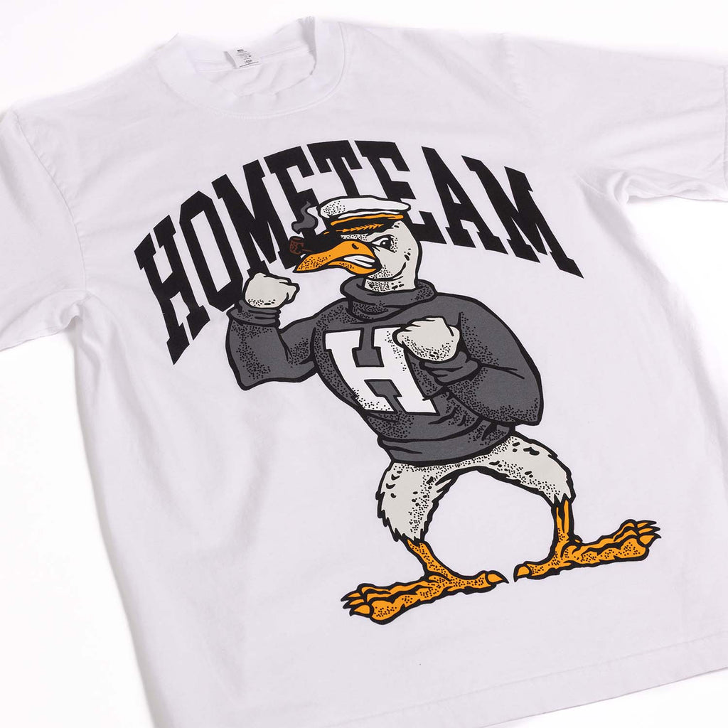 HOMETEAM GULLY TEE - WHITE